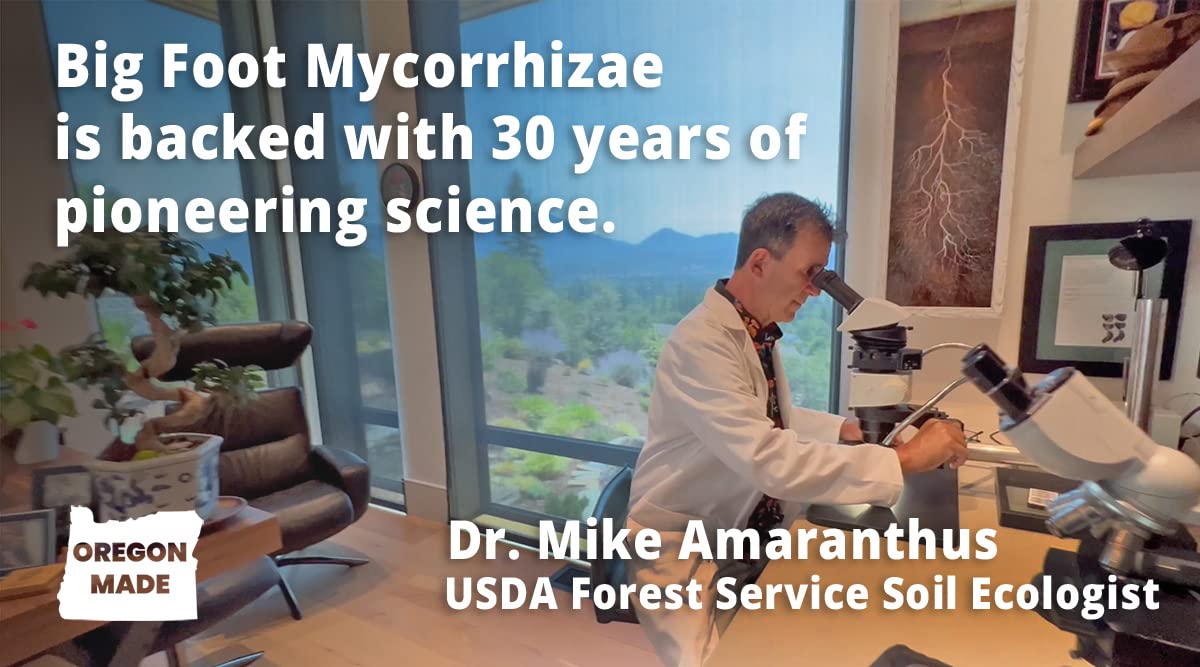 Big Foot Mycorrhizae Granular | Organic Root Enhancing Formula | Worm ...