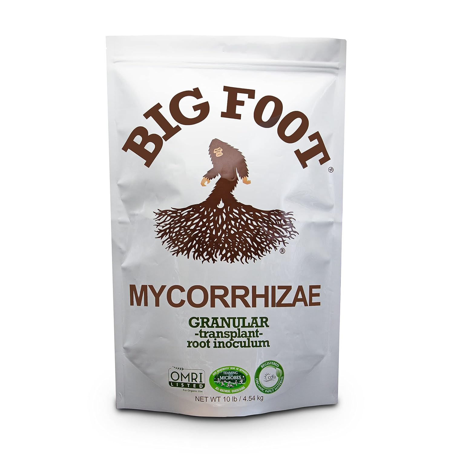 Big Foot Mycorrhizae Granular | Organic Root Enhancing Formula | Worm ...