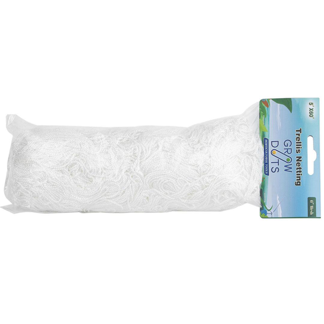 GROWDOTS Plant Trellis Netting Heavy-Duty Polyester Grow Net Garden ...