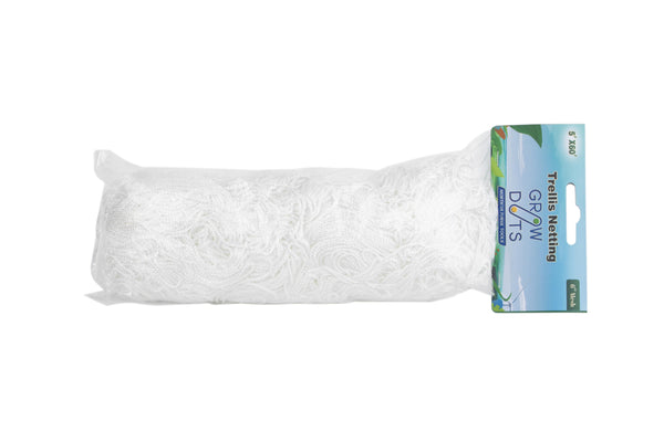 GROWDOTS Plant Trellis Netting Heavy-Duty Polyester Grow Net Garden ...