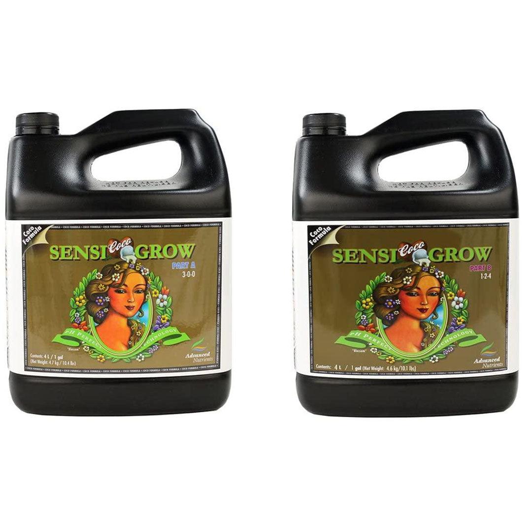 Advanced Nutrients pH Perfect Sensi Coco Grow Part A, pH Perfect Sensi Coco Grow Part B bundle ...