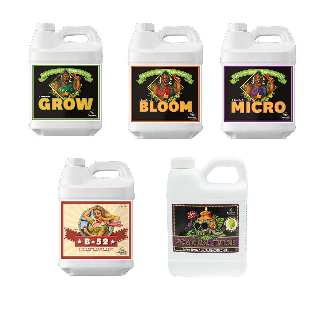 advanced ph perfect grow micro bloom vegetative vegetative growth ...