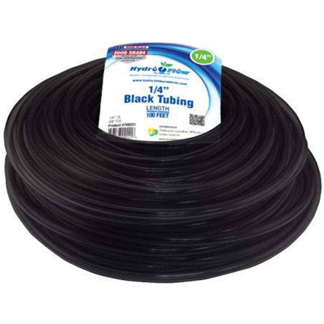 Hydro Flow Vinyl Tubing Black 3/16 in ID - 1/4 in OD 100 ft Roll ...