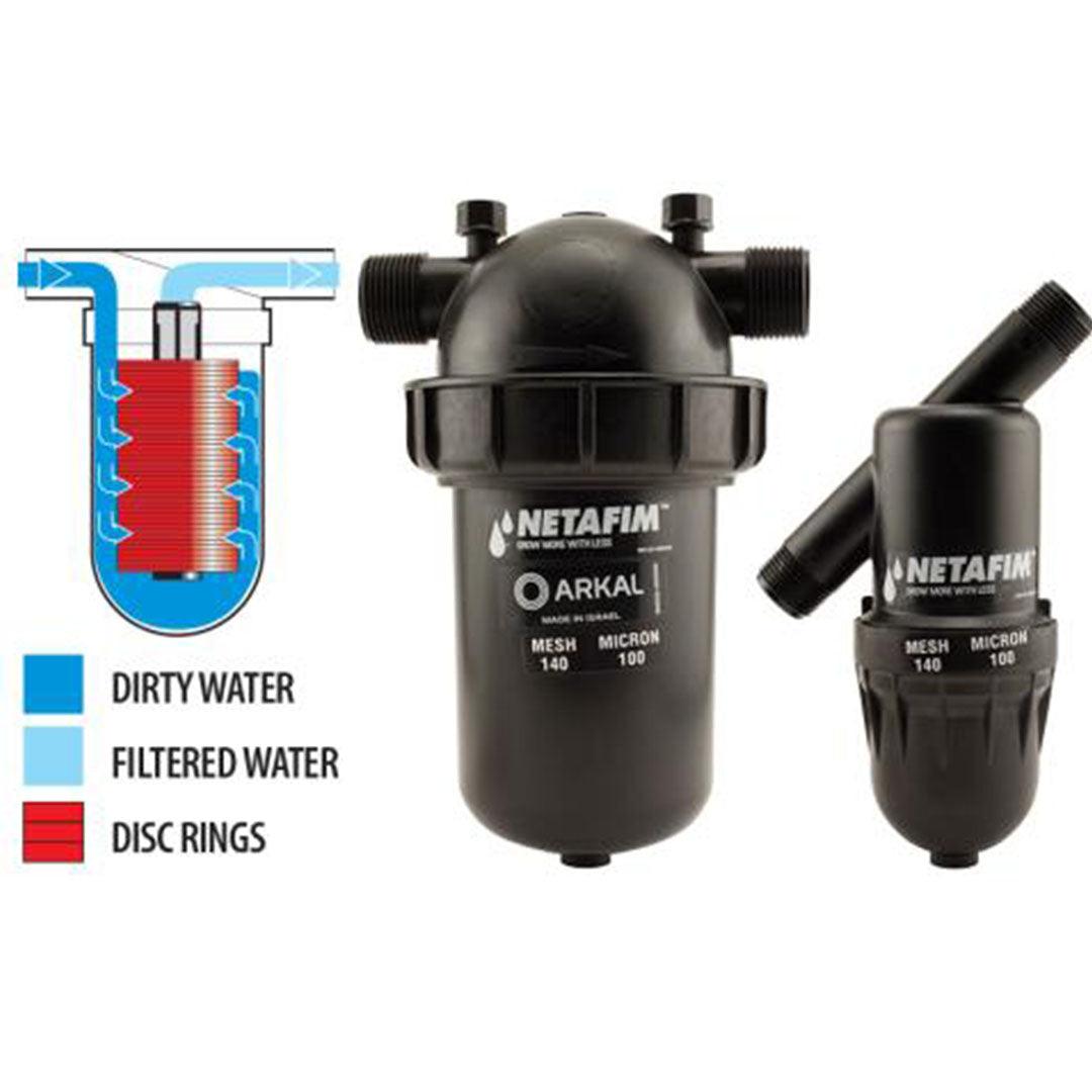 HydroWorlds offer the Netafim Disc Filters only at $33.43